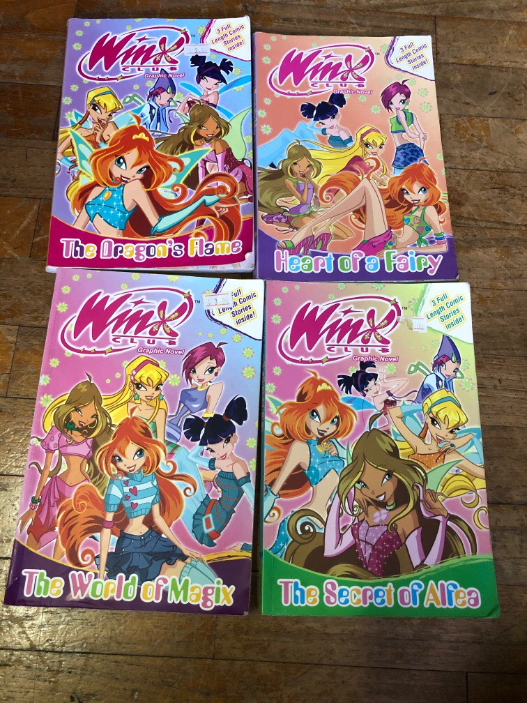 Winx Club Comics 1-4, Hobbies & Toys, Books & Magazines, Comics & Manga ...