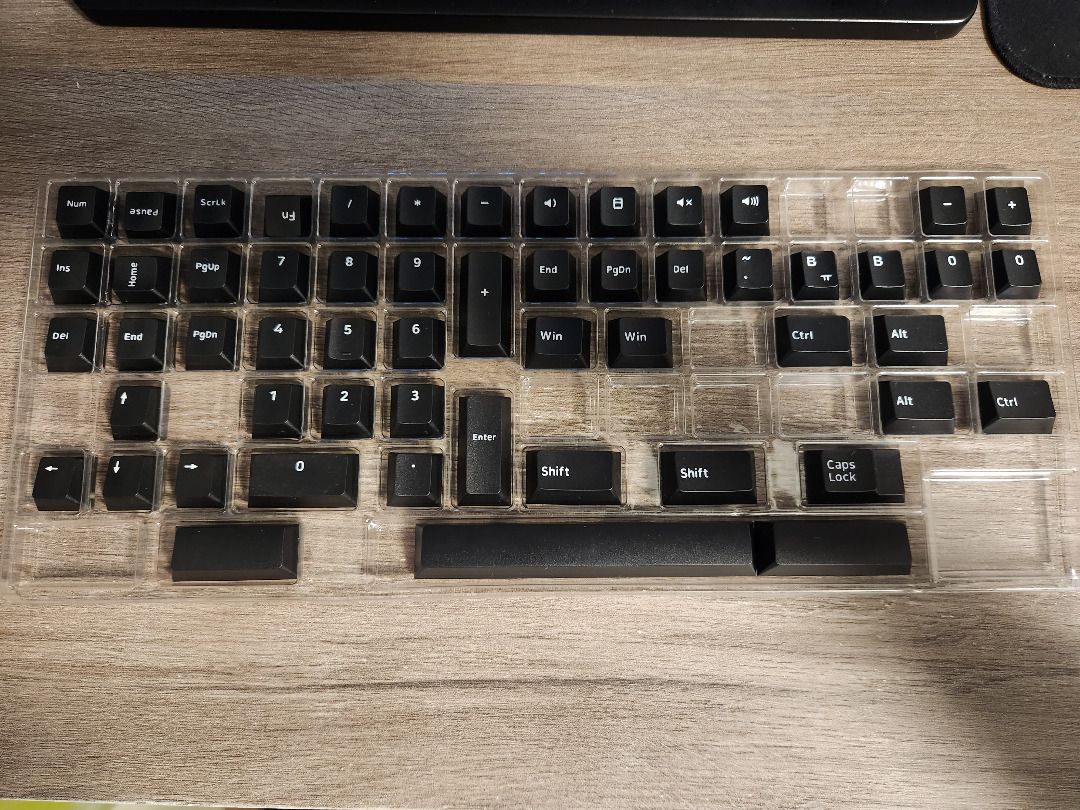 WoB PBT Double Shot Cherry Profile Keycaps (160 keys), Computers & Tech ...