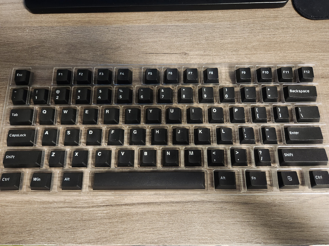 WoB PBT Double Shot Cherry Profile Keycaps (160 keys), Computers & Tech ...