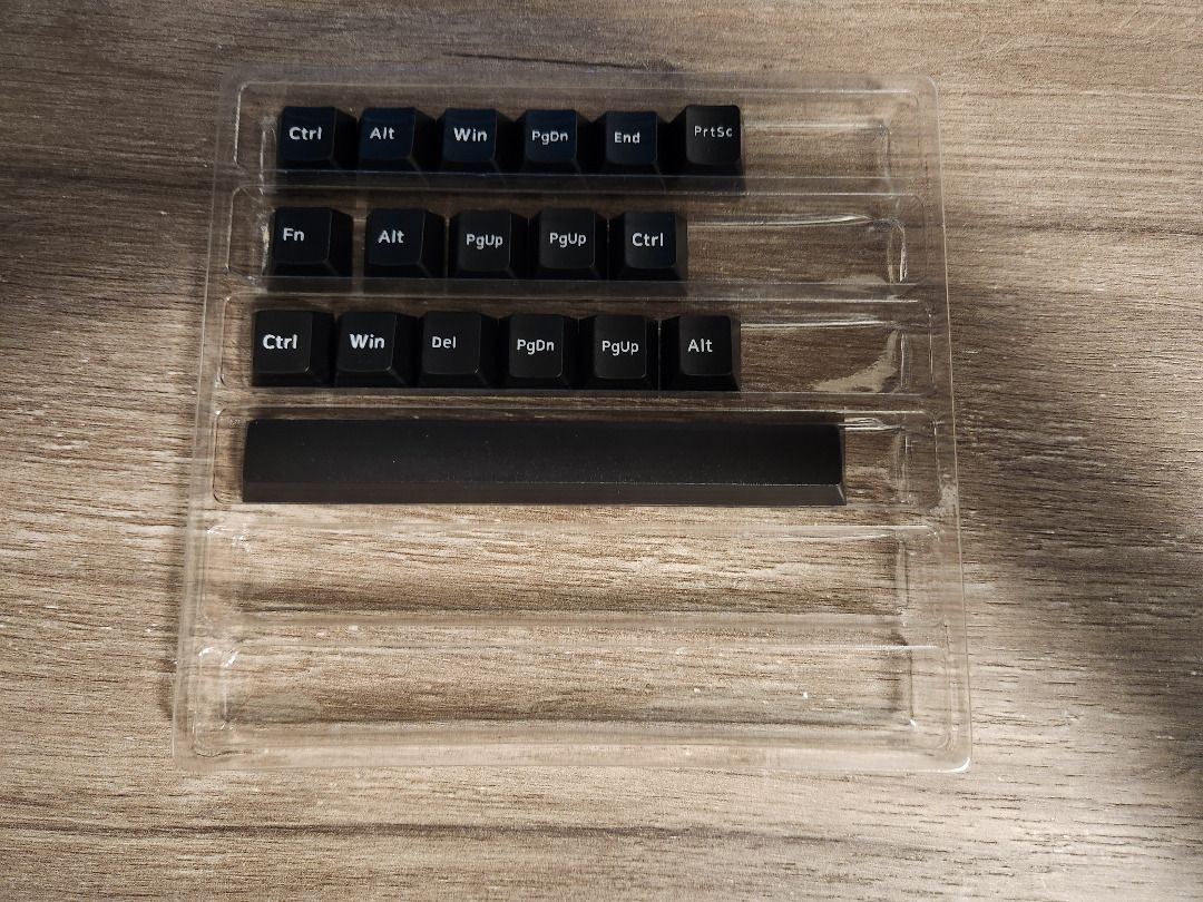 WoB PBT Double Shot Cherry Profile Keycaps (160 keys), Computers & Tech ...
