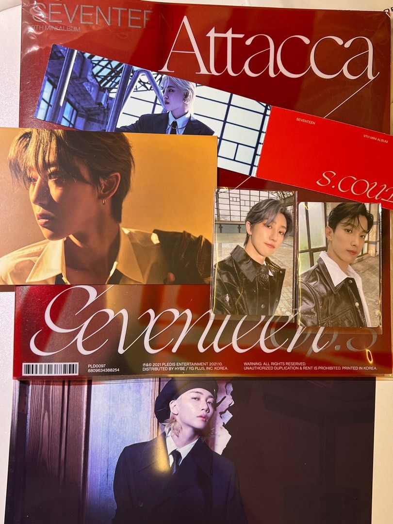 [WTS] Seventeen Attacca PCs and album inclusion, Hobbies & Toys ...