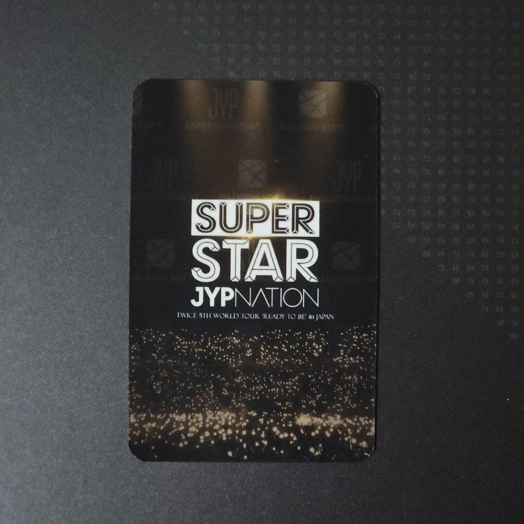 [WTS] Twice SSJYP Superstar JYP Group Concert photocard, Hobbies & Toys ...
