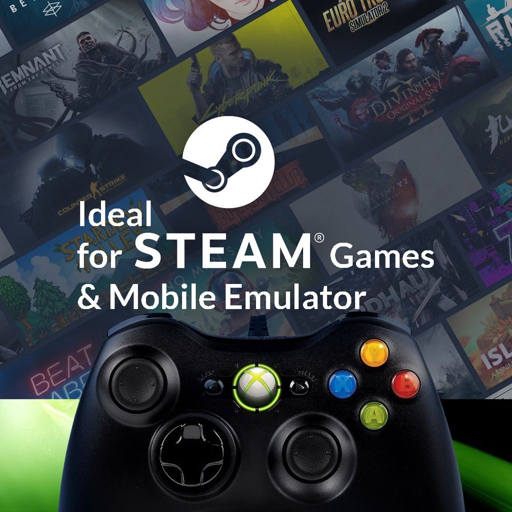 Xbox 360/PC/Android Wired Controller Joystick (Gamepad), Video Gaming ...