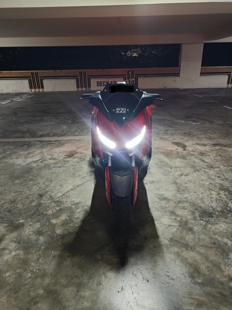 XMAX 300 2022 RED, Motorcycles, Motorcycles for Sale, Class 2A on Carousell