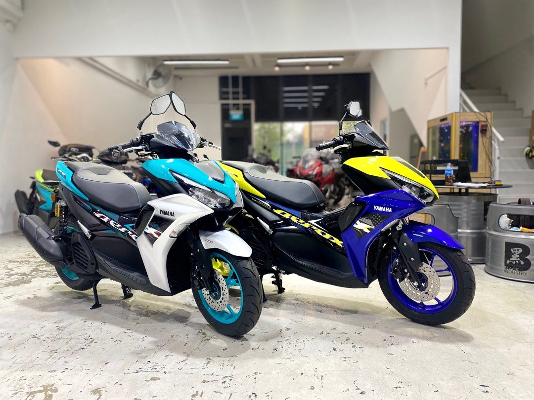 YAMAHA AEROX, Motorcycles, Motorcycles for Sale, Class 2B on Carousell