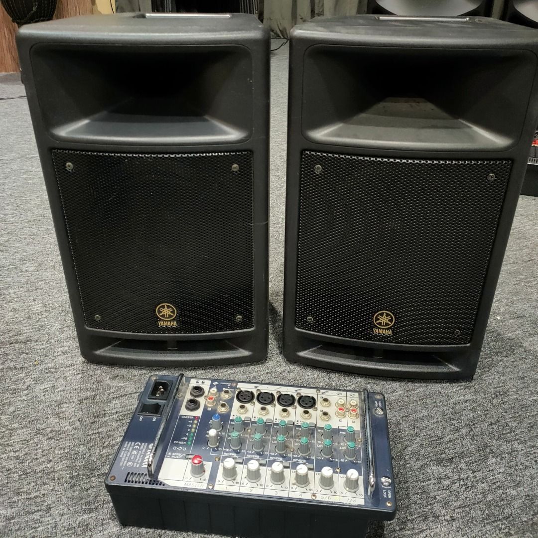 Yamaha PA System StagePAS, Audio, Soundbars, Speakers & Amplifiers on ...
