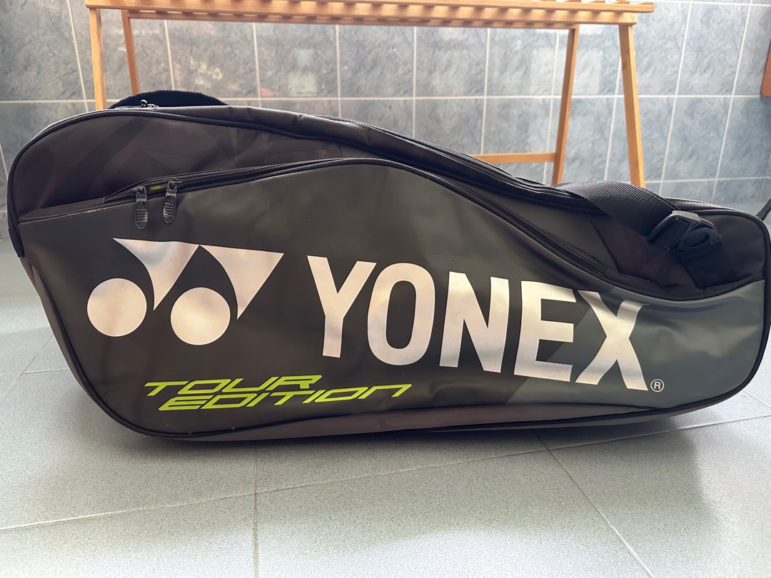 Yonex Bag (Limited Tour Edition) - black/yellow, Sports Equipment ...