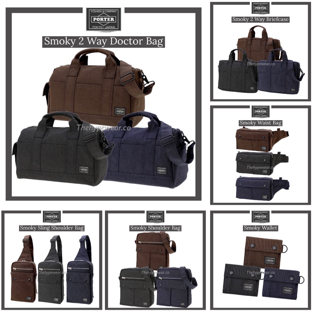 Yoshida Porter Smoky Bag, Men's Fashion, Bags, Sling Bags on Carousell