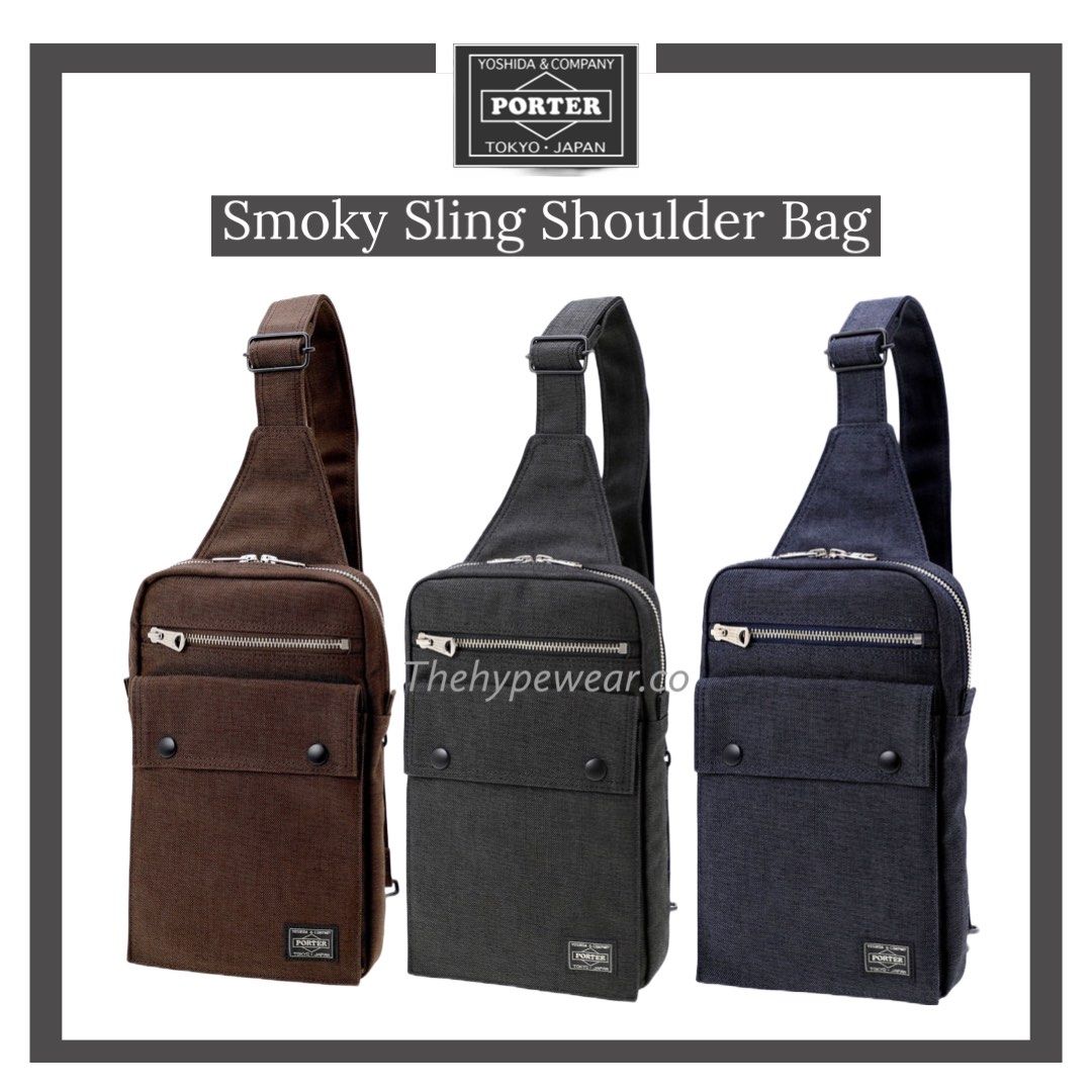 Yoshida Porter Smoky Bag, Men's Fashion, Bags, Sling Bags on Carousell