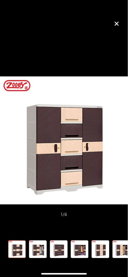 Zooey Super Rattan Dual Cabinet on Carousell