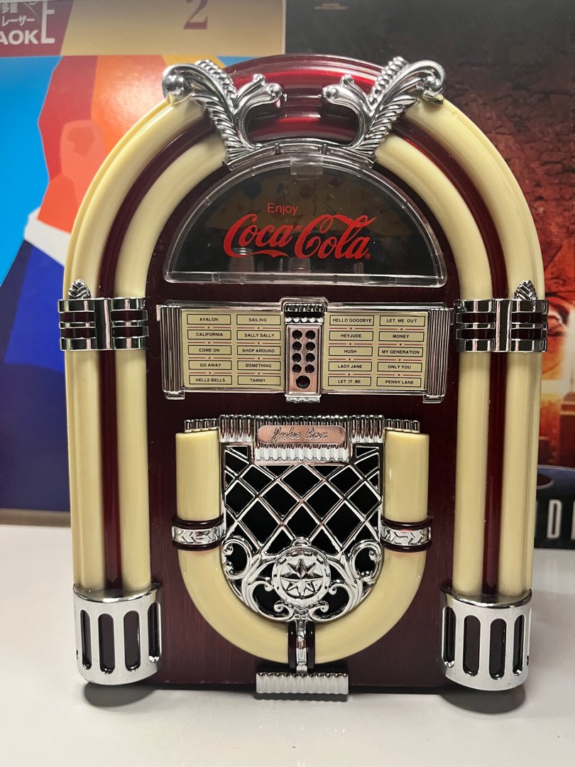 1985 Coca Cola Mini Jukebox Radio, Hobbies & Toys, Music & Media ...