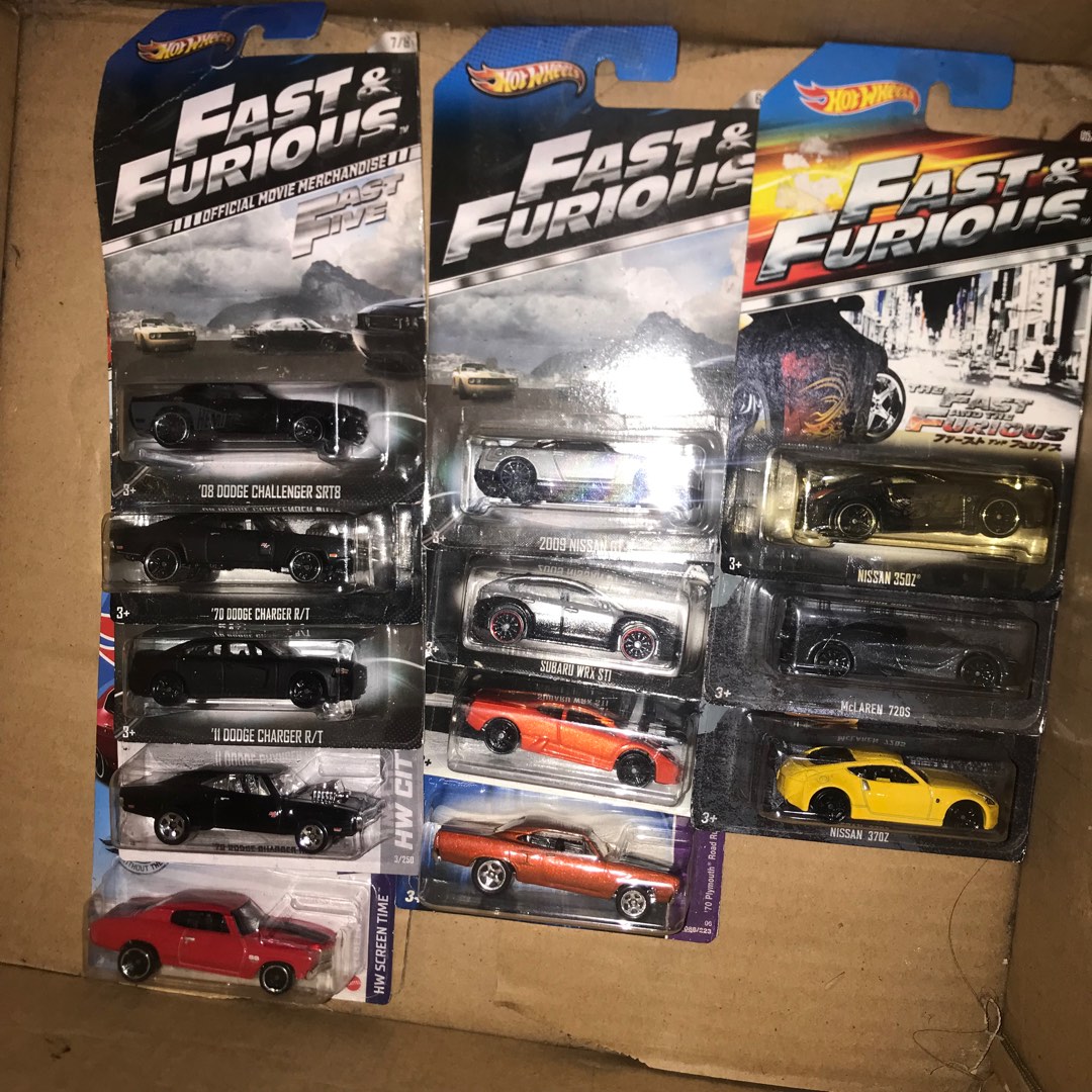 FAST AND FURIOUS SET (RARE / HARD TO FIND), Hobbies & Toys, Toys ...