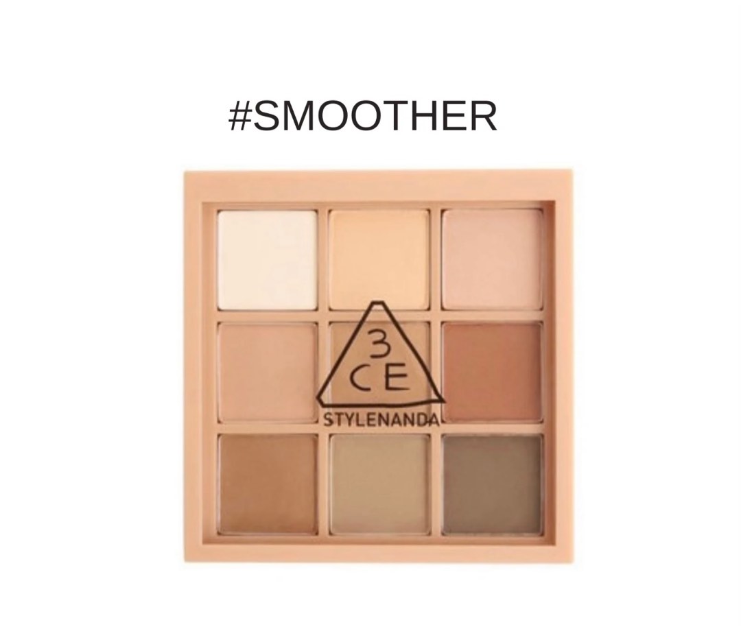 3ce smoother multi colour eye palette, Beauty & Personal Care, Face ...