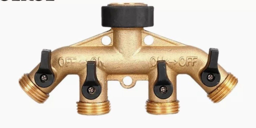 4 way tap connector, Furniture & Home Living, Bathroom & Kitchen ...