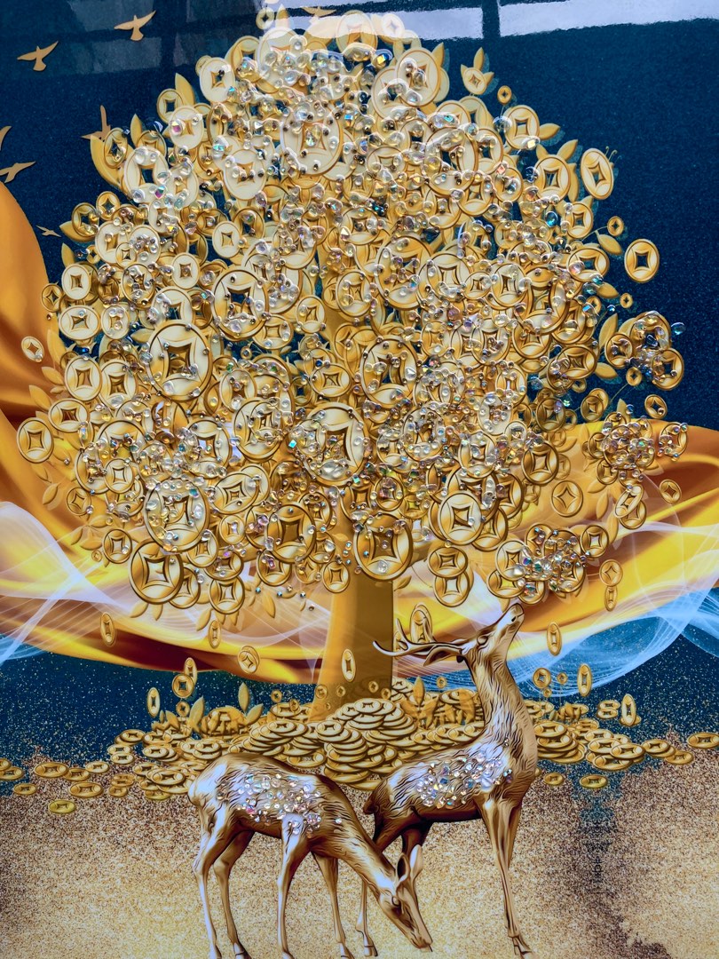 62x92cm Moneytree Wall Frame on Carousell