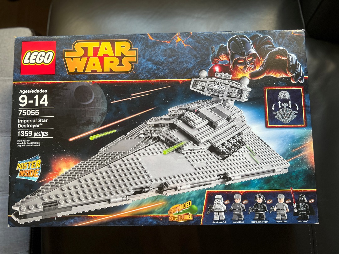 75055 LEGO Star Wars Imperial Star Destroyer, Hobbies & Toys, Toys ...