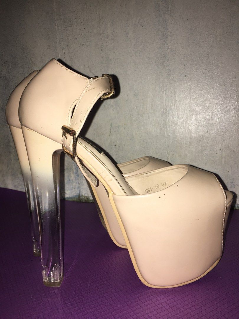 7 inches High Heels (Nude) on Carousell