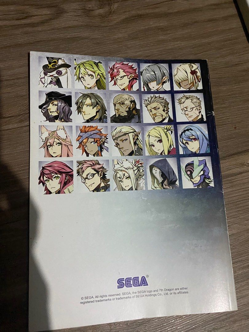 7th Dragon Code VFD + Launch Edition art book Nintendo 3DS, Video ...