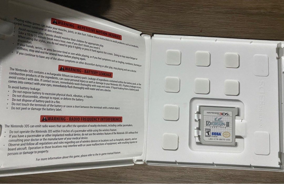 7th Dragon Code VFD + Launch Edition art book Nintendo 3DS, Video ...