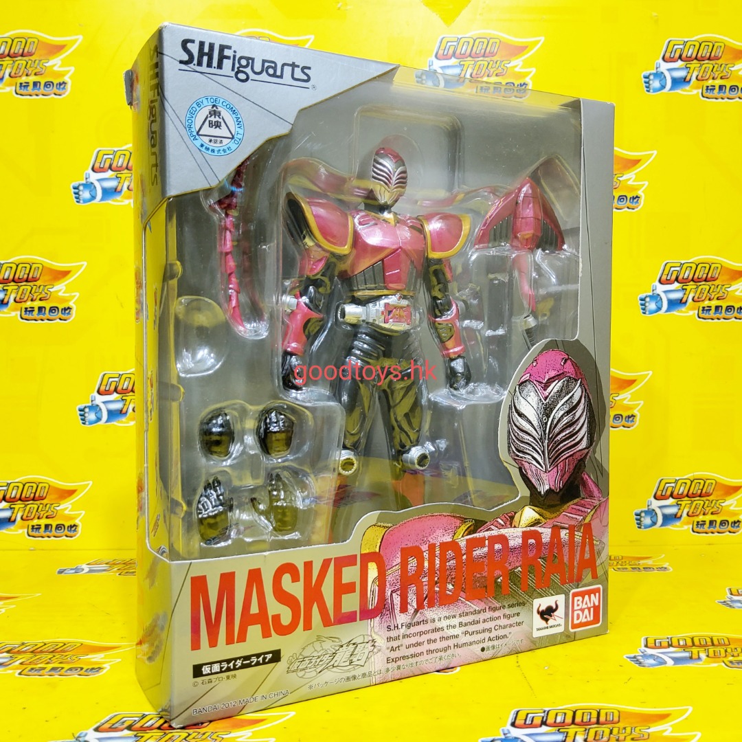 全新未開封 BANDAI SHF MASKED RIDER RAIA 幪面超人 龍騎 魔鬼魚, 興趣及遊戲, 玩具 & 遊戲類 - Carousell