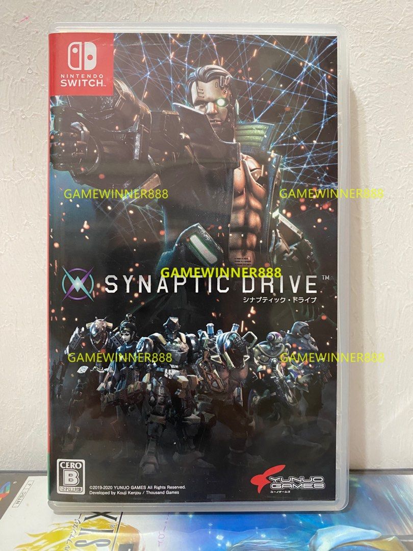《今日快閃價》（中古二手）日版 Switch NS遊戲 Synaptic Drive / シナプティック ドライブ 中英日文版 （繼承《組合 ...