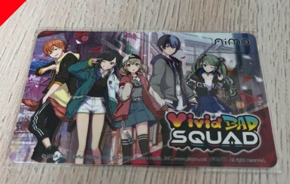 チュウニズム×プロセカ Vivid BAD SQUAD Aimeカード Aimeセット pjsk世界計畫聯動 中二聯動aime卡, 興趣及遊戲, 玩具 & 遊戲類 - Carousell