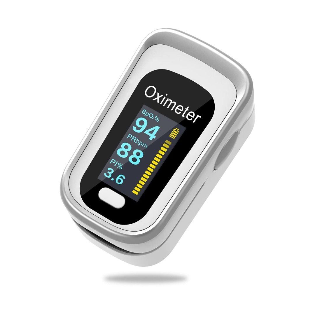 A06 Pulse Oximeter for Finger Oxygen Measuring Device ( Gold ), Health ...