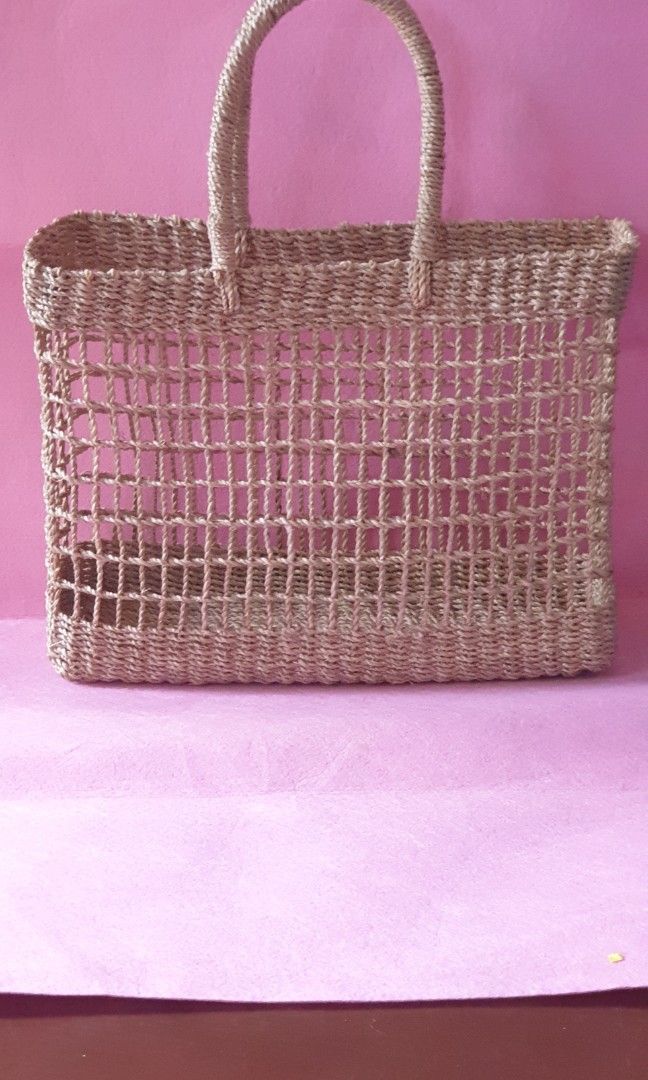 Abaca bag (Evelyn Bag), Women's Fashion, Bags & Wallets, Beach Bags on ...