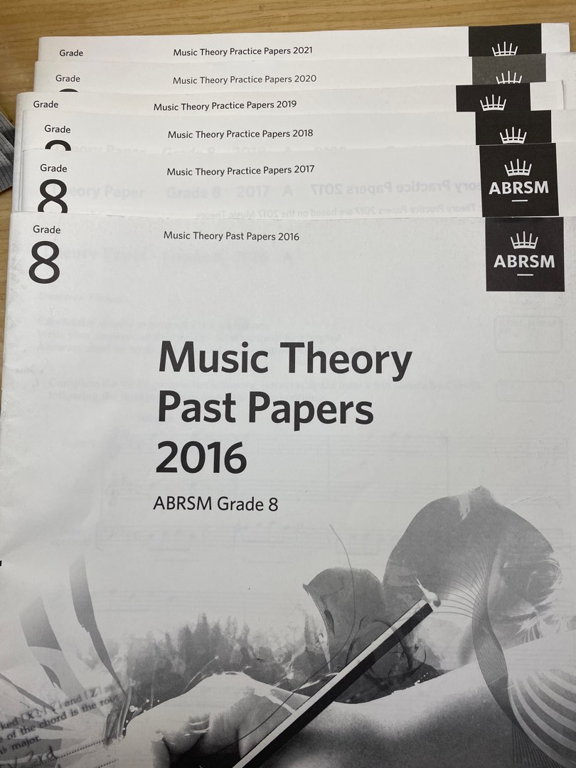 ABRSM grade 8 theory textbook & past paper, 興趣及遊戲, 書本 & 文具, 教科書 - Carousell