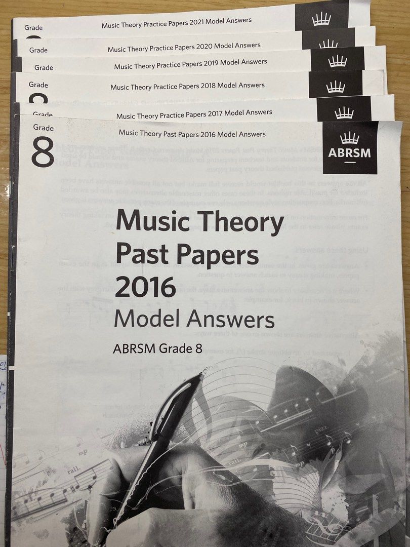ABRSM grade 8 theory textbook & past paper, 興趣及遊戲, 書本 & 文具, 教科書 - Carousell