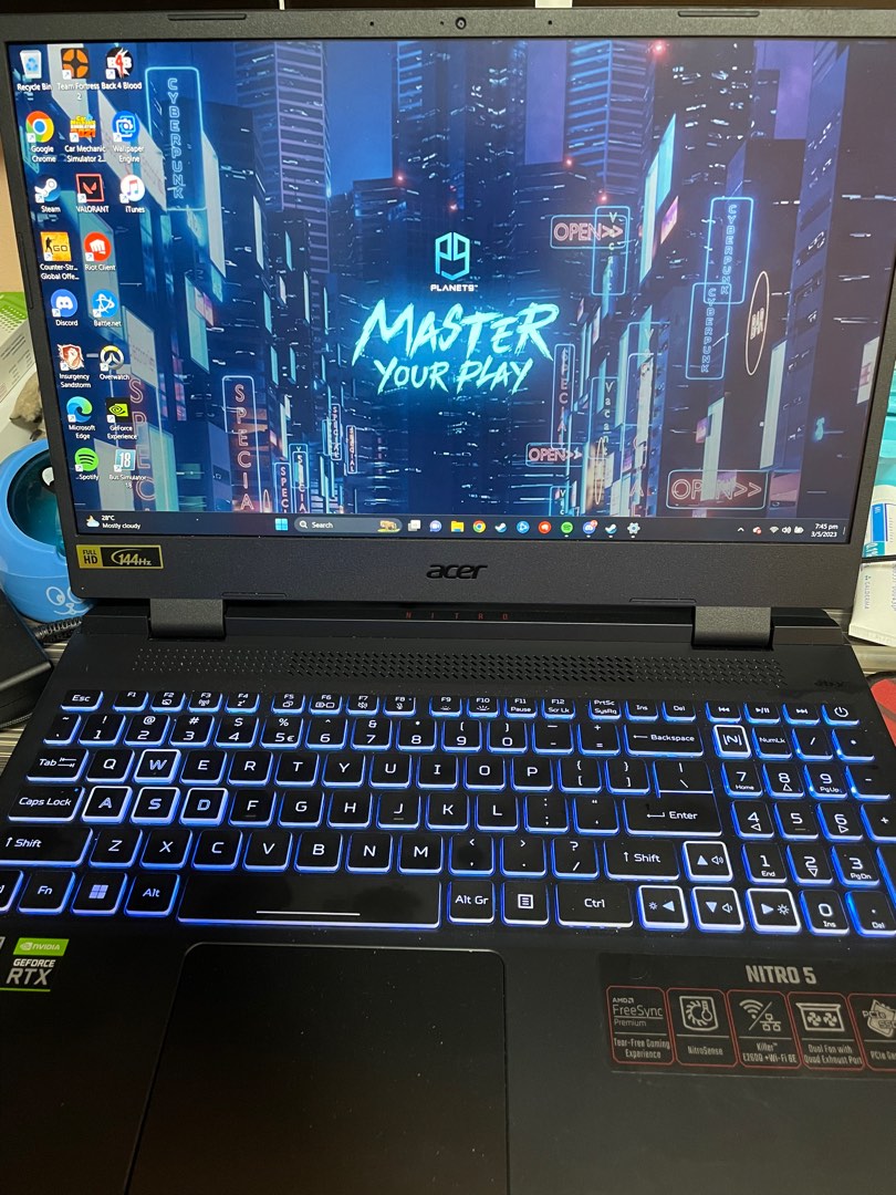 Acer Nitro 5, Computers & Tech, Laptops & Notebooks on Carousell
