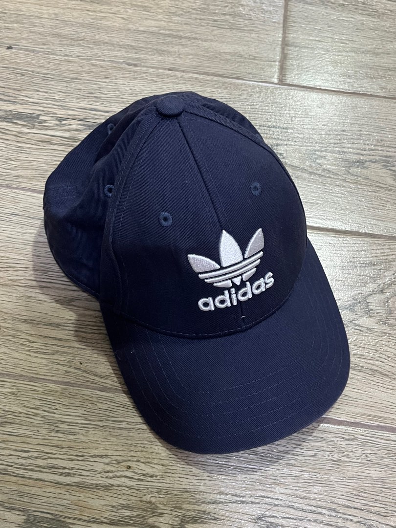Adidas Navy Blue Cap (Authentic) on Carousell