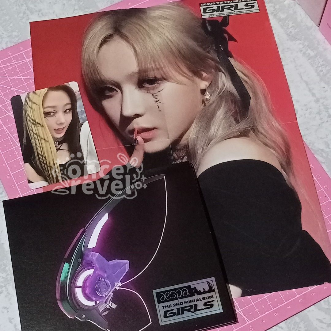 aespa girls digipack album (e.d hacker ver), Hobbies & Toys ...
