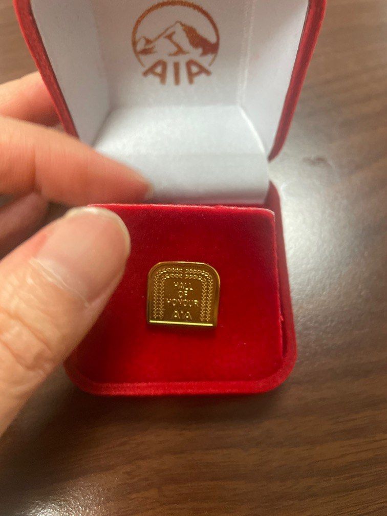 AIA Hall of honour Pin, 興趣及遊戲, 收藏品及紀念品, 古董收藏 - Carousell