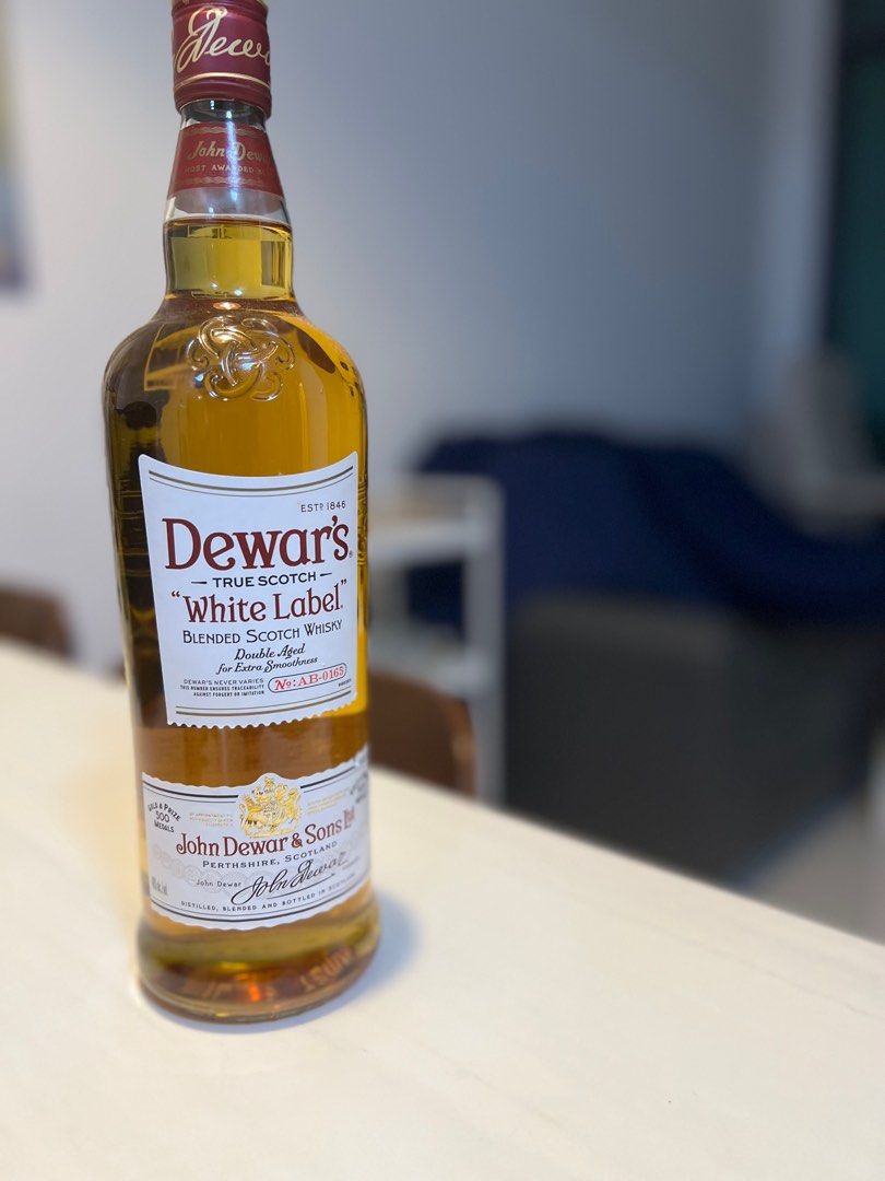 Dewar’s 1 L True scotch bottle, Food & Drinks, Other Food & Drinks on ...
