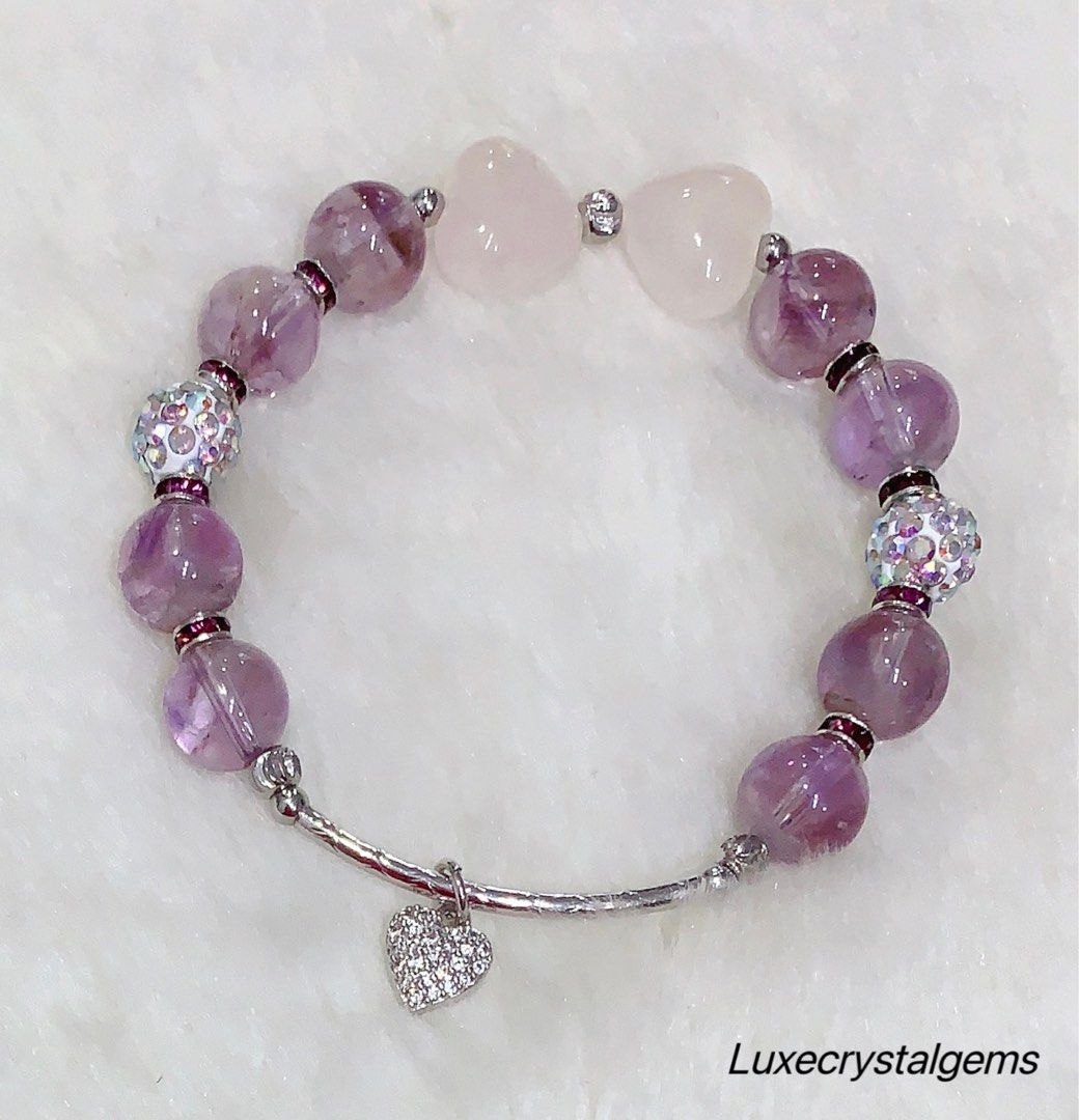 Amethyst Azeztulite, Women's Fashion, Jewelry & Organisers, Precious ...