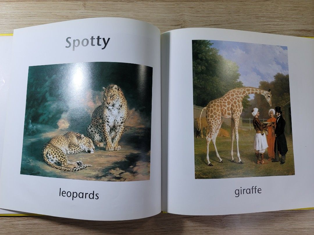 Animals : A First Art Book, Hobbies & Toys, Books & Magazines, Children ...