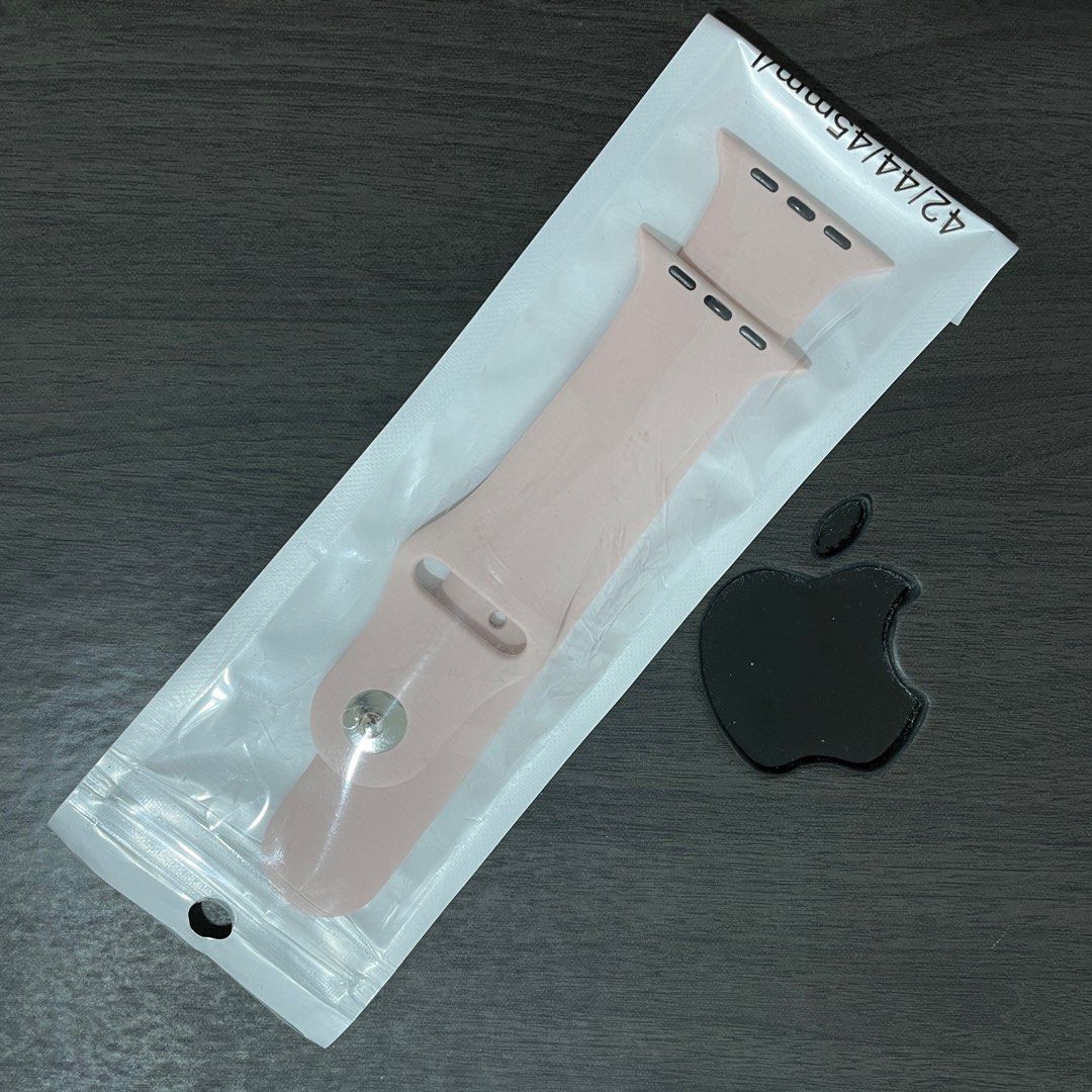 Apple Watch Straps - Light Pink & Transparent, Mobile Phones & Gadgets ...