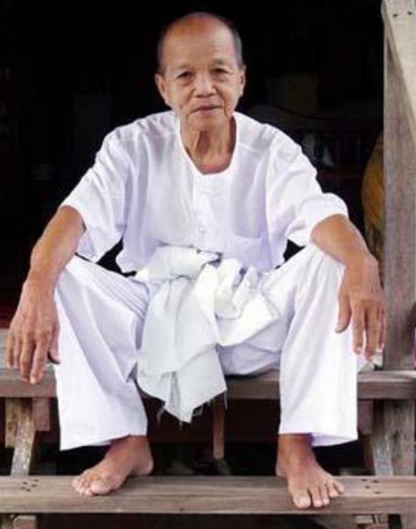 Thai Amulet - Archan Monak Palakit Lang Har Tiao / Golden 2 Headed 2 ...