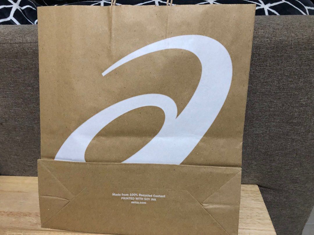 Asics Large Paper Bag, Hobbies & Toys, Stationary & Craft, Other ...