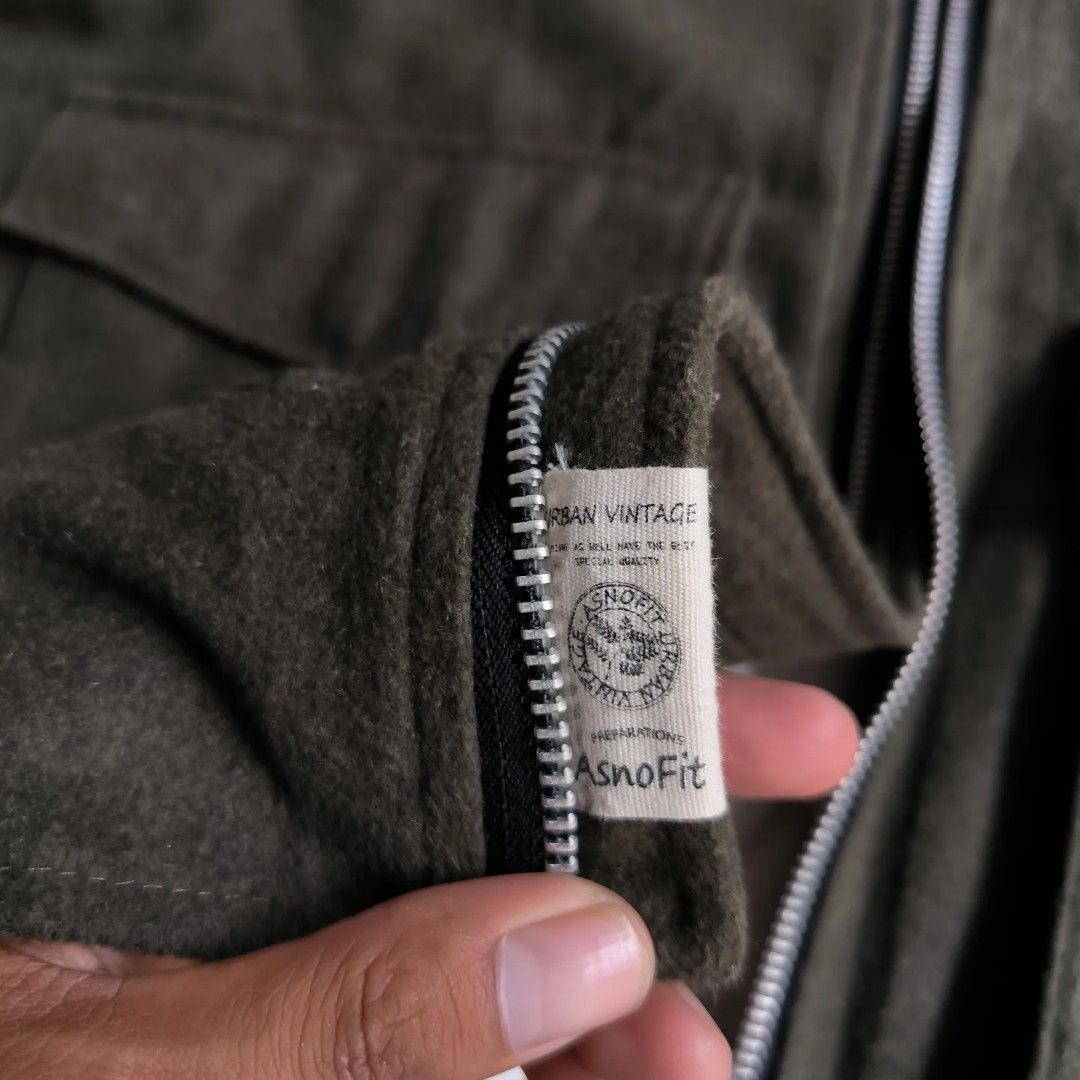 ASNOFIT TRUCKER WINTER JACKET SHERPA WOOL ORIGINAL, Fesyen Pria ...