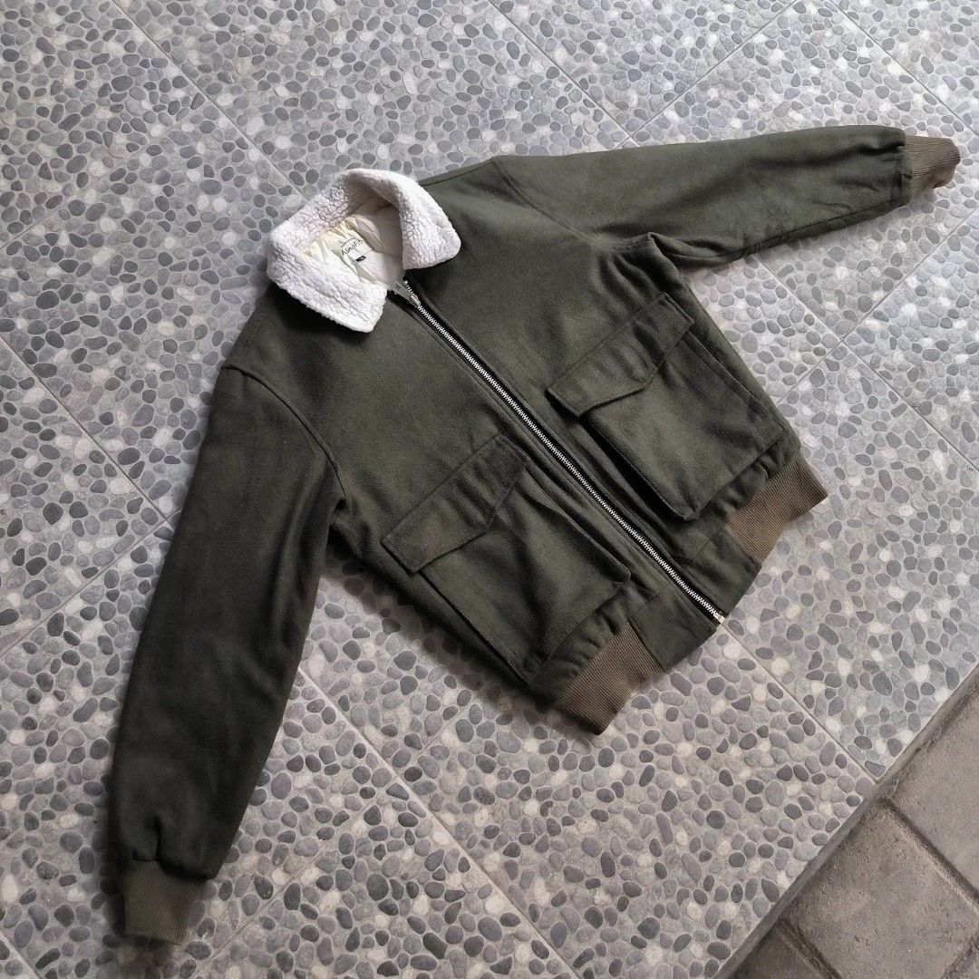 ASNOFIT TRUCKER WINTER JACKET SHERPA WOOL ORIGINAL, Fesyen Pria ...