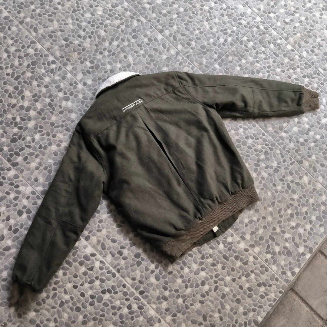 ASNOFIT TRUCKER WINTER JACKET SHERPA WOOL ORIGINAL, Fesyen Pria ...