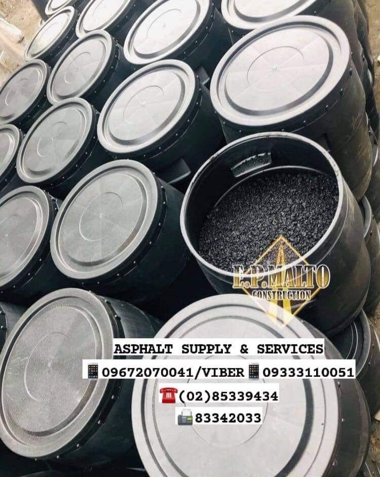 Asphalt per drum pail sack, Commercial & Industrial, Construction ...
