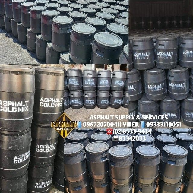 Asphalt per drum pail sack, Commercial & Industrial, Construction ...