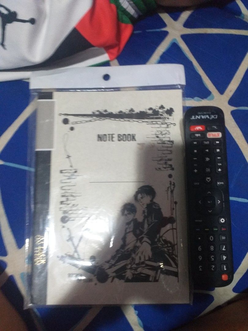 Attack of titans big notebook on Carousell