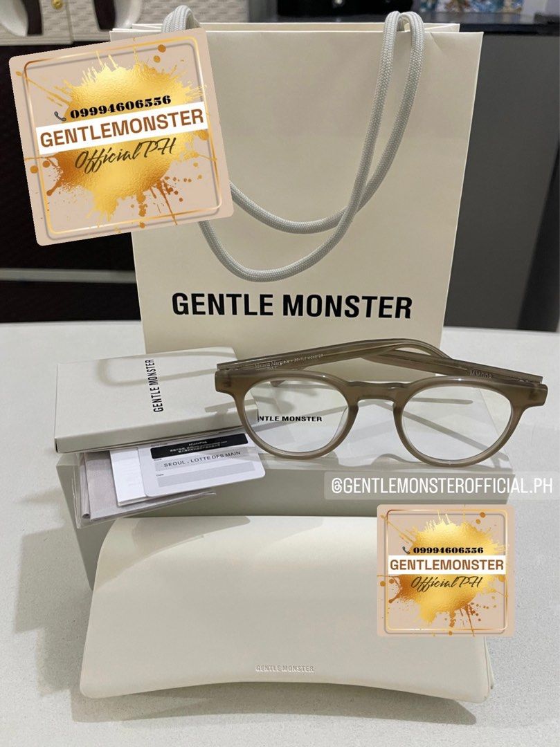 Auth GENTLE MONSTER Maison Margiela - MM009 BRC9 on Carousell