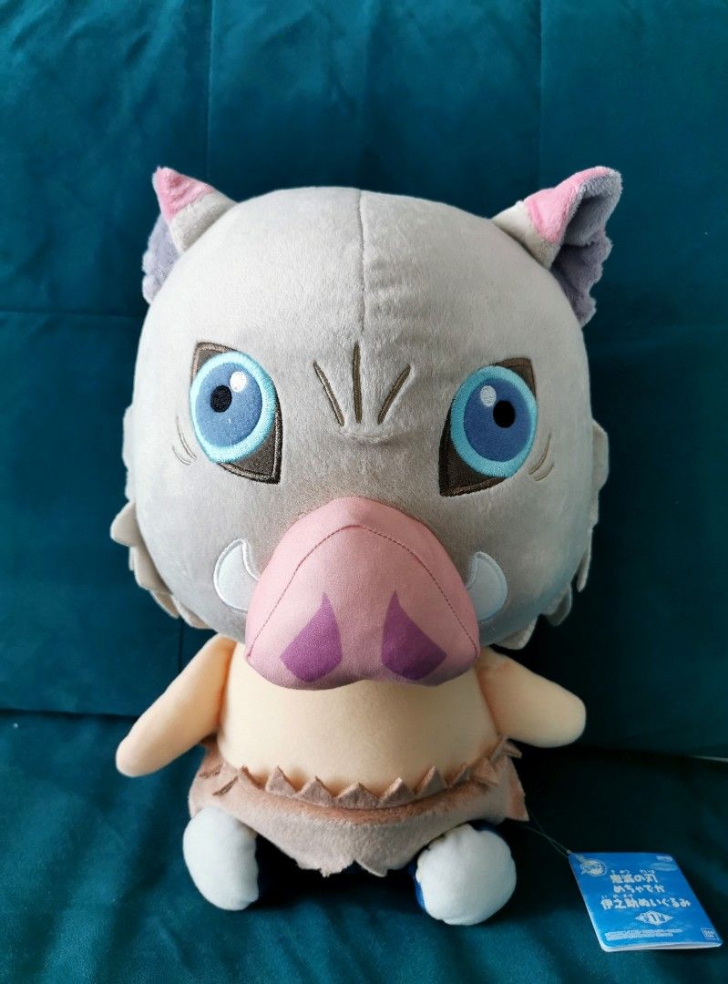 Demon Slayer Inosuke Hashibira Plush Authentic, Hobbies & Toys, Toys ...