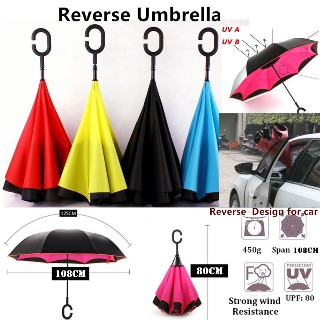 Automatic Super Large Umbrella/Reverse Umbrella /511 Tactical Umbrella ...