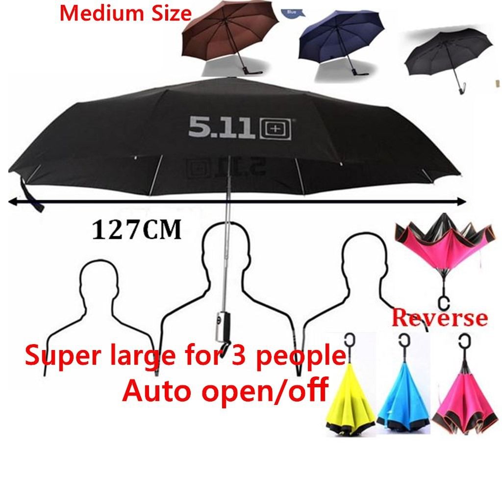 Automatic Super Large Umbrella/Reverse Umbrella /511 Tactical Umbrella ...